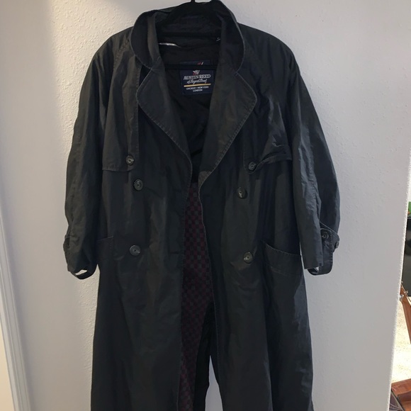 Austin Reed | Jackets & Coats | Austin Reed Black Trench Coat | Poshmark